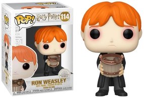 Funko pop movies: harry potter s10 - ron puking slugs w/bucket