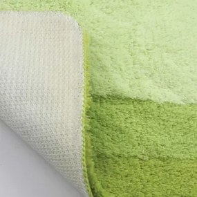 Spirella BALANCE koupelnová WC předložka 55 x 55 cm zelená / polyester