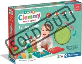 CLEMENTONI Soft Clemmy Senzorické podložky s kostkami