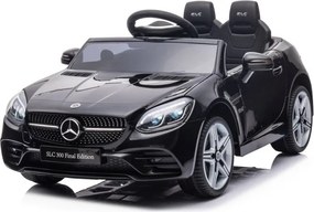 LEAN CARS Elektrické autíčko Mercedes SLC 300 LED MP3 černé