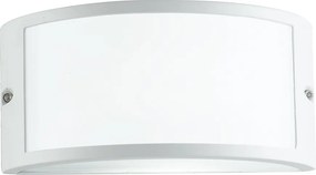 FAN I-AUSTIN-AP BCO Venkovní nástěnné svítidlo Austin, bílé, 1 x E27, IP54, 25 x 13 x 12 cm - FANEUROPE