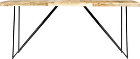 Jídelní stůl 180 x 90 x 76 cm masivní mangovníkové dřevo 282880