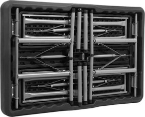 Pivní set pro 6 osob 105x65 cm SPRINGOS GF0097 černý