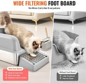 15,2 cm Deep Cat stelivo Bezzápachové stelivo s filtrační deskou
