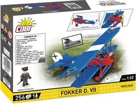 COBI 2994 Great War Fokker D VII / 255 kostek / 1 figurka / 1:32 / od