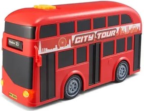 Orion Dvoupatrový autobus doubledecker červený 18 cm / Plast / Světlo