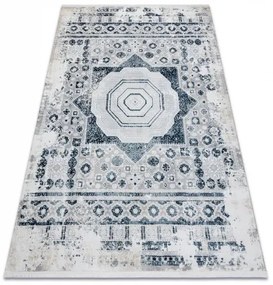 Dywany Luszczow Kusový koberec moderní DUKE 51542 krémová / modrá Rozměr koberce: 180 x 270 cm