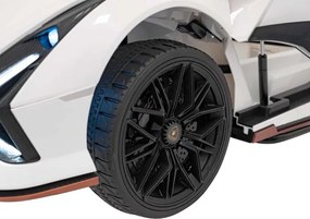 Elektrické autíčko Lamborghini SIAN bílé
