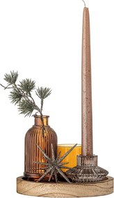 Skleněný svícen Sanga – Bloomingville