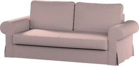 Potah na pohovku IKEA Backabro,  3-místná, rozkládací barva růžová látka pletený vzor
