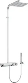 Ideal Standard - Sprchový set s termostatem, 30x20 cm, 3 proudy, chrom