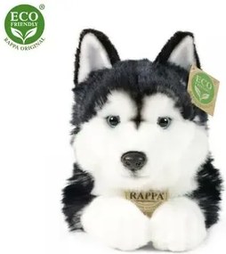 RAPPA Plyšový pes Husky 36 cm / ECO-FRIENDLY / od 0 měsíců
