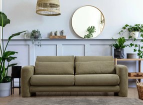 Atelier del Sofa 3-místná pohovka Lily Green - 3, Zelená