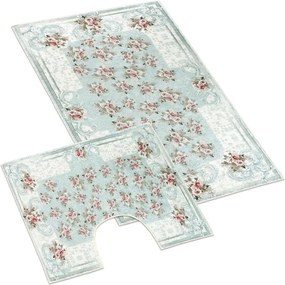 Bellatex 3D tisk  sada Růžová 60x100 cm, 60x50 cm (SADA)