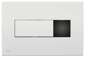 Alca - Elektronické ovládání splachování, pro instalační systémy Slim, síťové napájení, bílá M370S-SLIM
