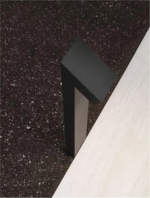 NV 9020931 Venkovní sloupkové svítidlo BRIGITTA černý hliník a akrylový difuzor proti oslnění LED 6W 3000K 100-240V IP65 - NOVA LUCE