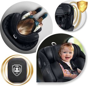 Autosedačka ISOFIX, 0-36kg, černá | Nukido Prestige