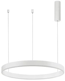 LED lustr Motif 60 bílé stmívatelné