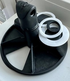 Rotor černý pro PRAHER ventil TOP 1,5" - Starý typ (1990-2008)