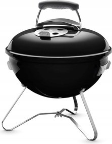 Weber Smokey Joe Original – Přenosný gril na dřevěné uhlí Ø 37 cm, černý