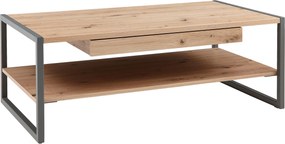 XXXLutz KONFERENČNÍ STOLEK, dub artisan, kompozitní dřevo, 110/60/40 cm Hom`in - Konferenční stolky - 000687042304