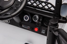 LEAN CARS Elektrické autíčko Toyota FJ 4x4 bílé