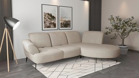 XXXLutz ROHOVÁ SEDAČKA, textil, béžová Sit & More - Sedací soupravy - 000144013247