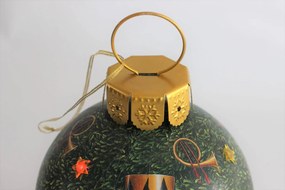 Klasik vánoční koule s Louskáčkem LED 40cm