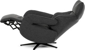 Polohovací křeslo šedé, elektrické TV-B3973 GREY2