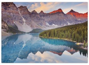 Obraz - Horská kanadská krajina (70x50 cm)