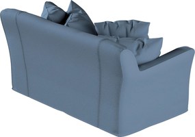 Potah na pohovku IKEA  Tomelilla 2-místná nerozkládací barva modrá látka pletený vzor