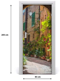 Fototapeta samolepící na dveře Stará ulička 85x205 cm