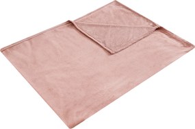 Livarno® Hebká deka, 150 x 200 cm (světle růžová)