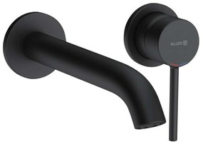 Kludi Bozz - Umyvadlová baterie pod omítku, 2-otvorová instalace, černá mat 382453976