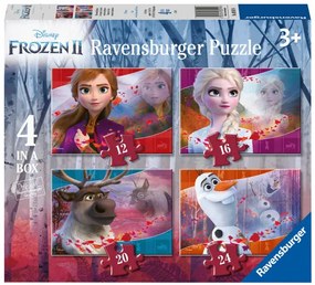 Ravensburger Puzzle Ledové království 2, 4v1