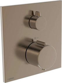 Hansa EasyTherm - Termostatická sprchová baterie pod omítku, broušený bronz 8113926281