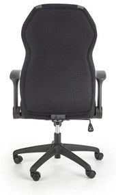 Halmar Herní židle Jofrey, černá/šedá
