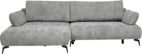XXXLutz ROHOVÁ SEDAČKA, textil, šedá MID.YOU - Sedací soupravy - 000694009102