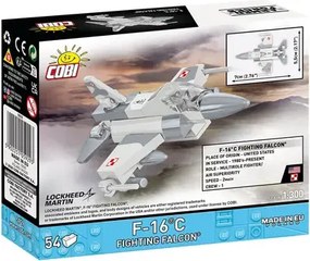 COBI 5929 Armed Forces F-16 C Fighting Falcon / 1:300 / 54 kostek