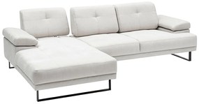 Designová rohová sedačka Vatusia 314 cm béžová - levá