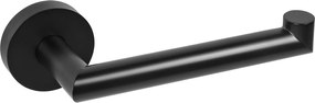 Sapho Sapho, X-ROUND BLACK držák toaletního papíru, černá mat