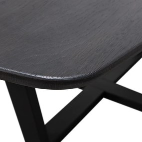 Jídelní stůl s deskou z dubového dřeva 100x220 cm Tablo – WOOOD