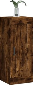 vidaXL Nástěnná skříňka 34,5 x 34 x 90 cm kompozitní dřevo [830505] Barva: Černá