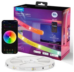 Govee - Wi-Fi RGBICW Smart PRO LED pásek 5m MATTER  - extra odolný
