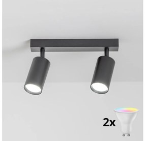 Brilagi - LED Stmívatelné bodové svítidlo SELE 2xGU10/6,5W/230V černá