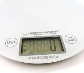 Esperanza EKS003W Mango kuchyňská váha bílá / max hmotnost 5 kg / indi