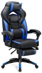 Kancelářská židle Černo Modrá UNIQUE