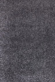 Kusový koberec Life Shaggy 1500 grey Kulatý 120 cm průměr