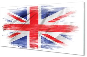 Obraz na skle Vlajka Velké Británie 140x70 cm