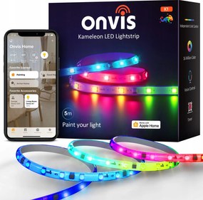 Onvis Inteligentní Rgbic Led pásek Smart Ios Ovládání hlasem HomeKit 5M